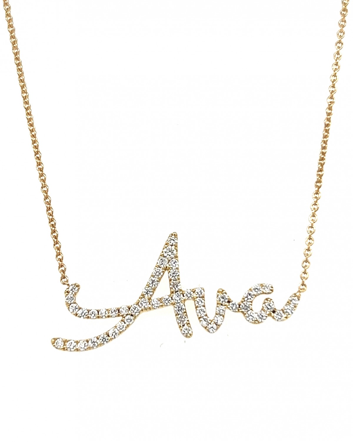 Lisa Nik: Ava Name Pendant